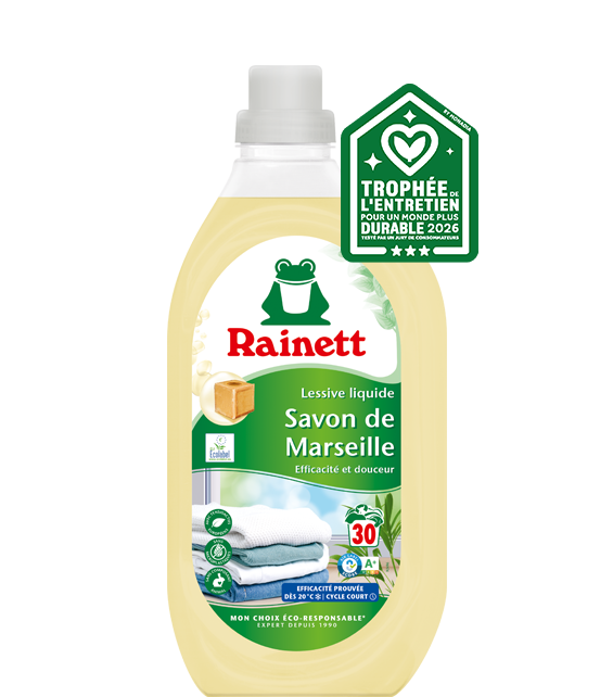 Rainett Lessive liquide Savon de Marseille bouteille 1,5L | rainett.fr